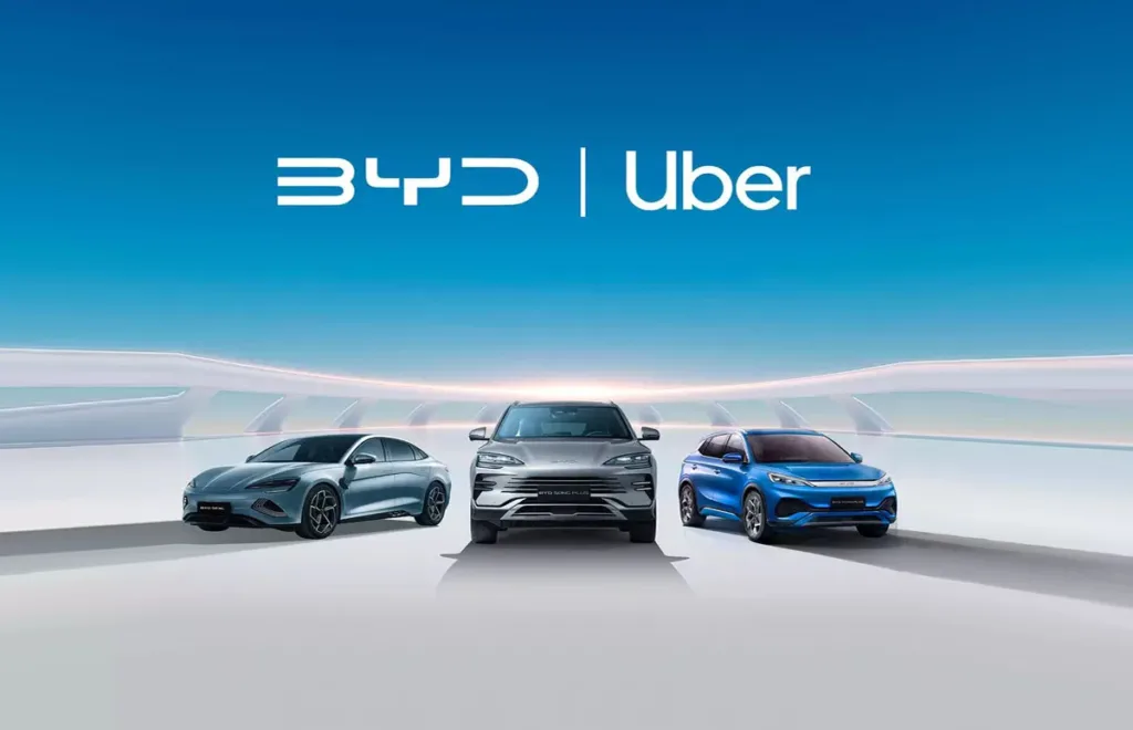 BYD e Uber se unem para acelerar transição global para veículos ...