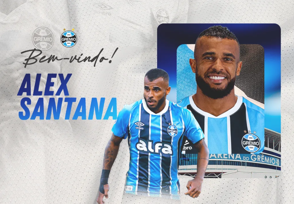 Grêmio anuncia a contratação de Alex Santana - Central Santa Cruz